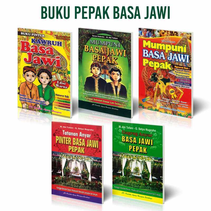 Jual Buku Pepak Basa Jawi Kawruh Mumpuni Tatanan Anyar Bahasa Jawa Umum ...