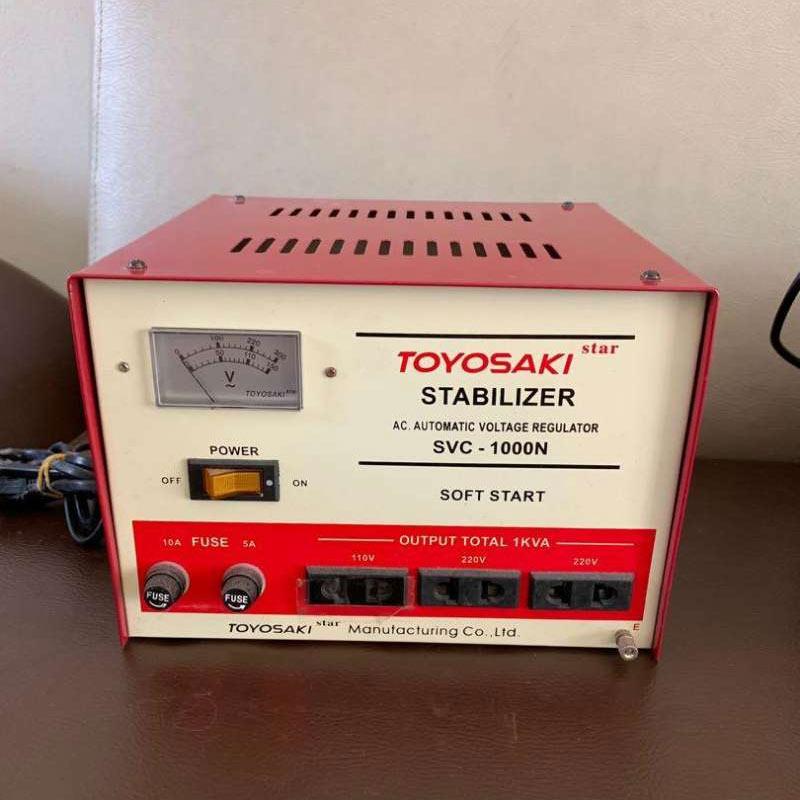 Jual Toyosaki SVC-1000N Voltage Stavolt Motor Stabilizer [1000VA] di ...