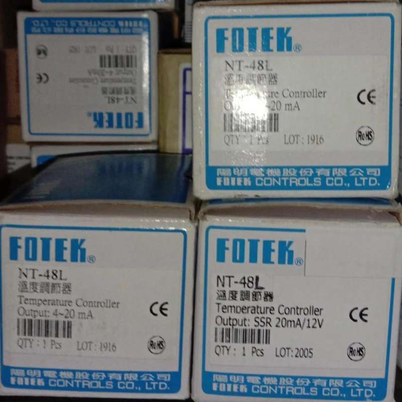 Jual temperature controller FOTEK NT - 48L Original di Seller Dikong ...
