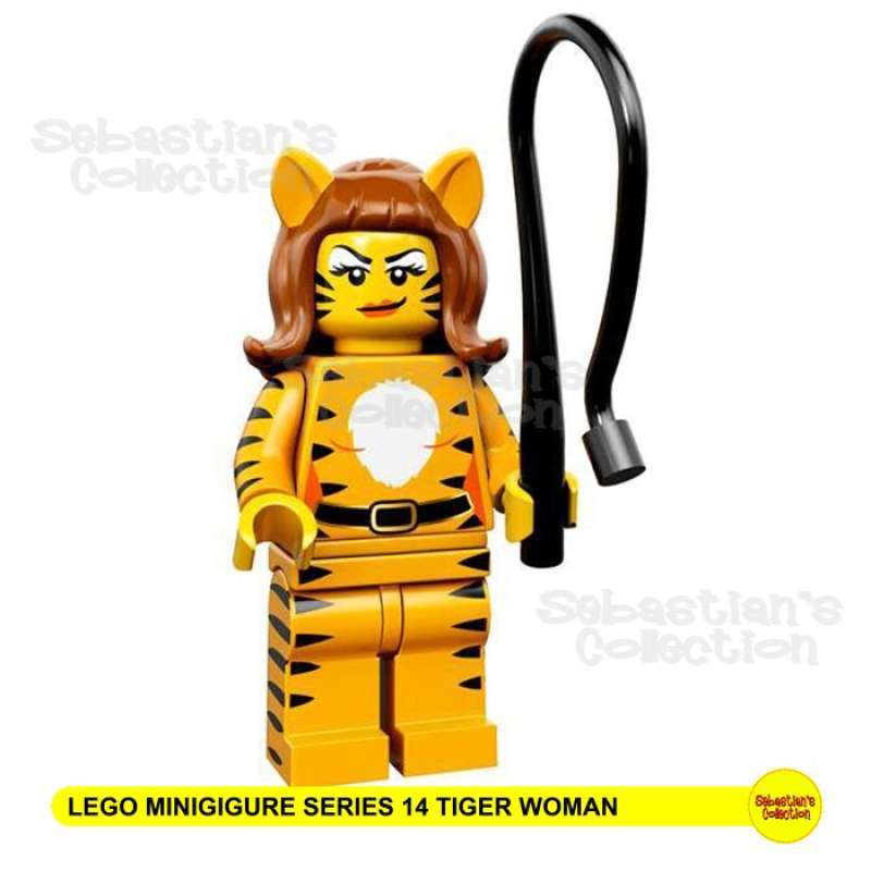 Promo LEGO Minifigure Series 14 Tiger Woman Diskon 52% di Seller TOYS ...