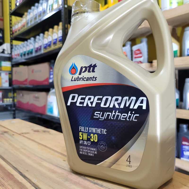 Jual PTT PERFORMA FULLY SYNTHETIC 5W30 4L - oli mesin mobil di Seller ...