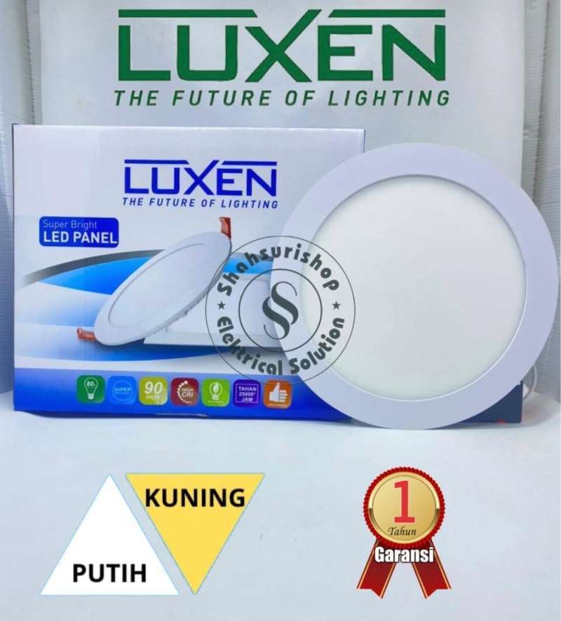 Jual Lampu Downlight Led Panel Inbow 15w 15 W Watt Luxen Bulat ...