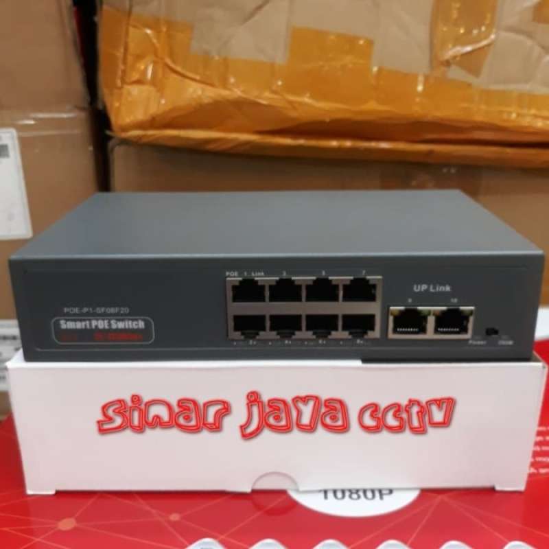 Jual Switch Hub Poe 8port Bisa Semua Ip Di Seller New Vision - Pondok ...