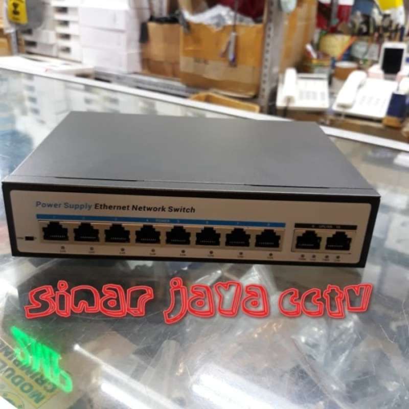 Jual Switch Hub Poe 8port Bisa Semua Ip Di Seller New Vision - Pondok ...