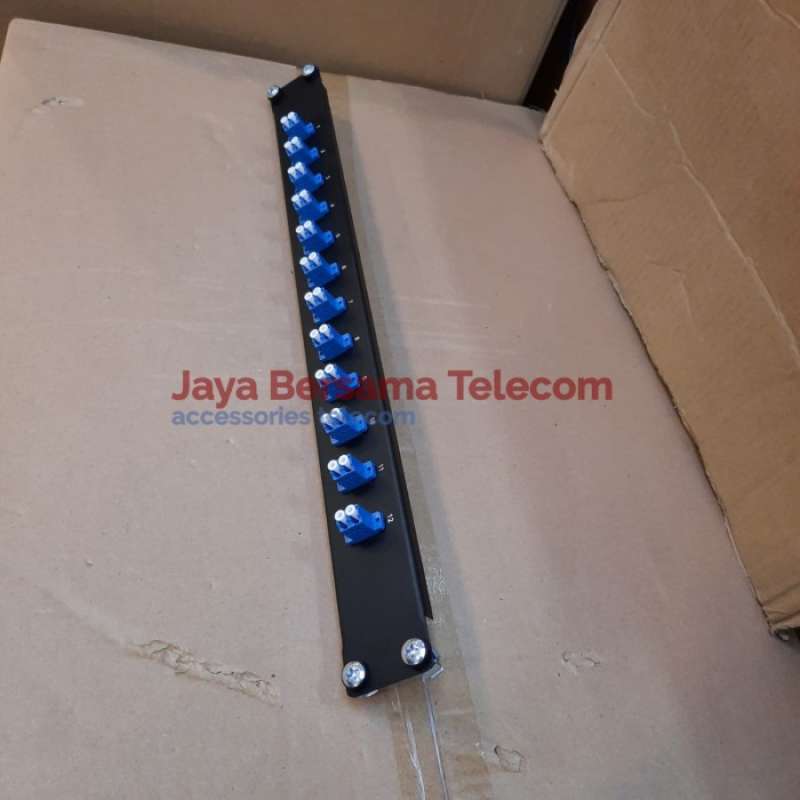 Jual Patch Panel FO 24 Core LC-LC Duplex Singlemode di Seller NEW ...