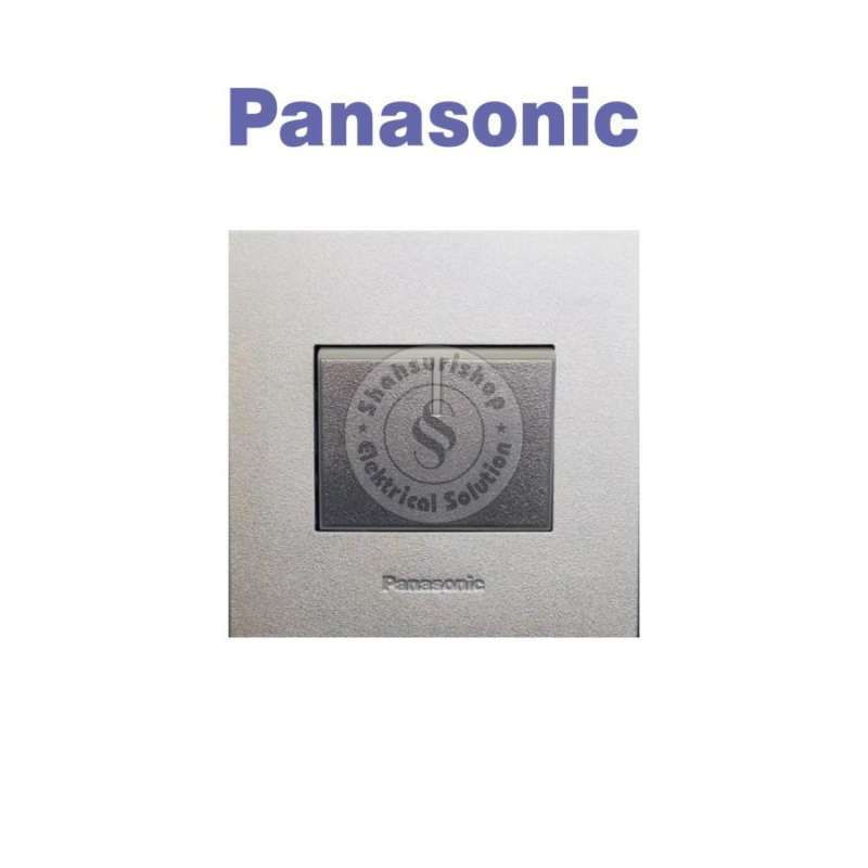 Jual SAKLAR PANASONIC SILVER STYLE SAKLAR ENGKEL MATA LEBAR WESJ5941MWS ...
