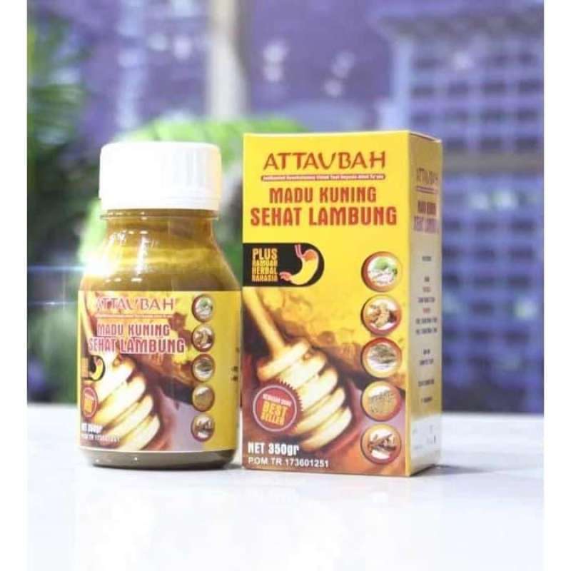 Jual Madu Sehat Lambung Madu Kuning Attaubah Pencernaan Obat Maag ...