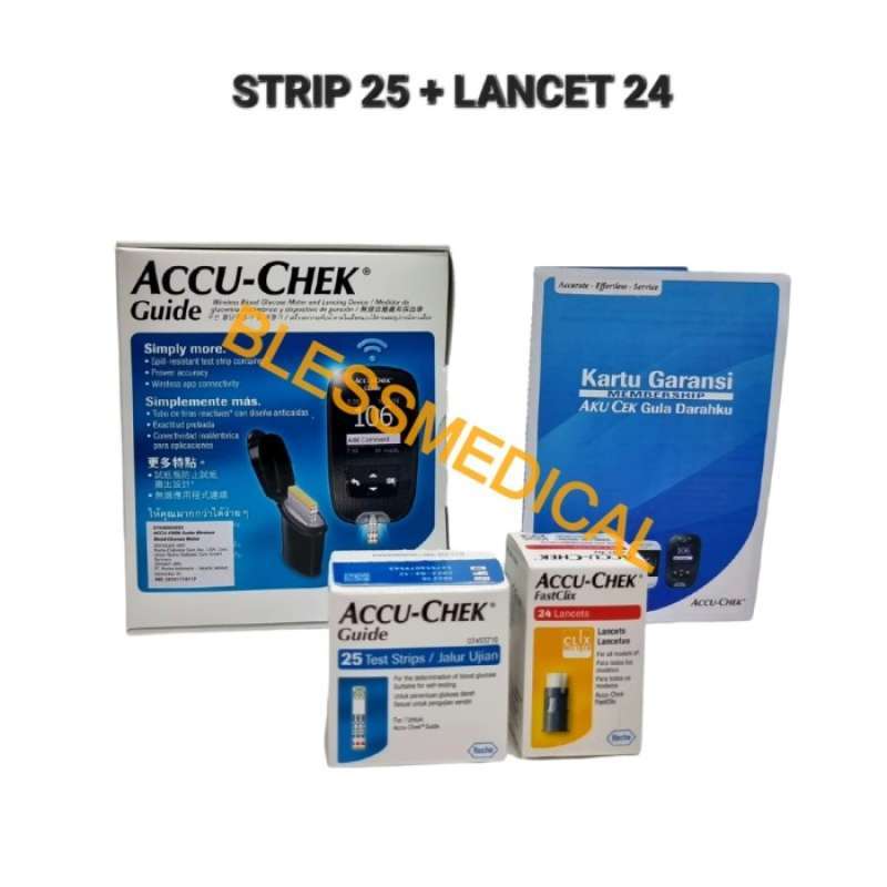 Jual Accu Chek Guide Meter /Alat Accu Check Guide Original German di ...