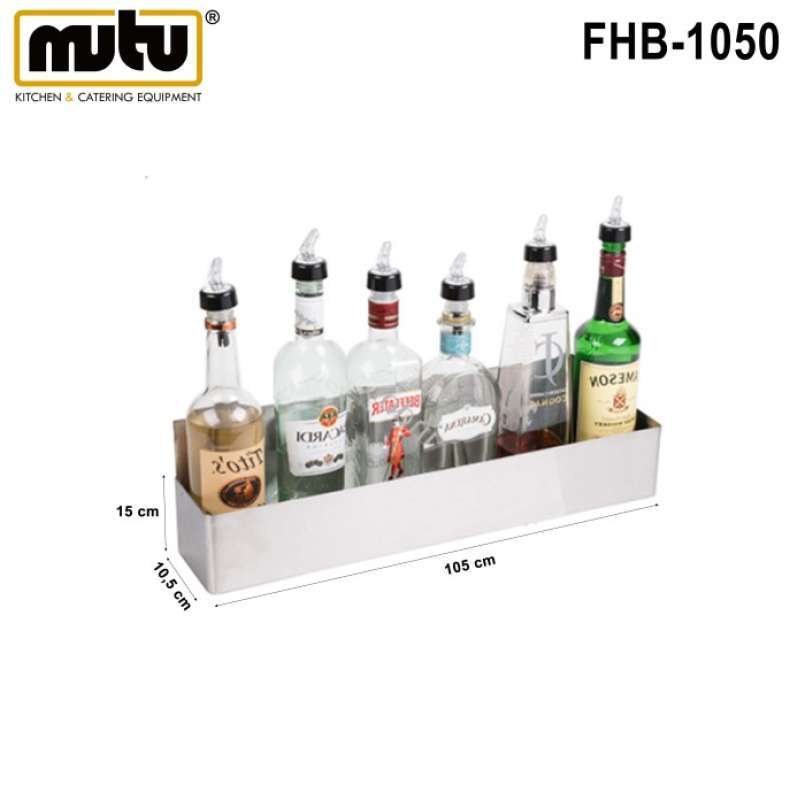 Jual rak botol stainless steel Mutu FHB-1050 di Seller Dapuraku Store ...