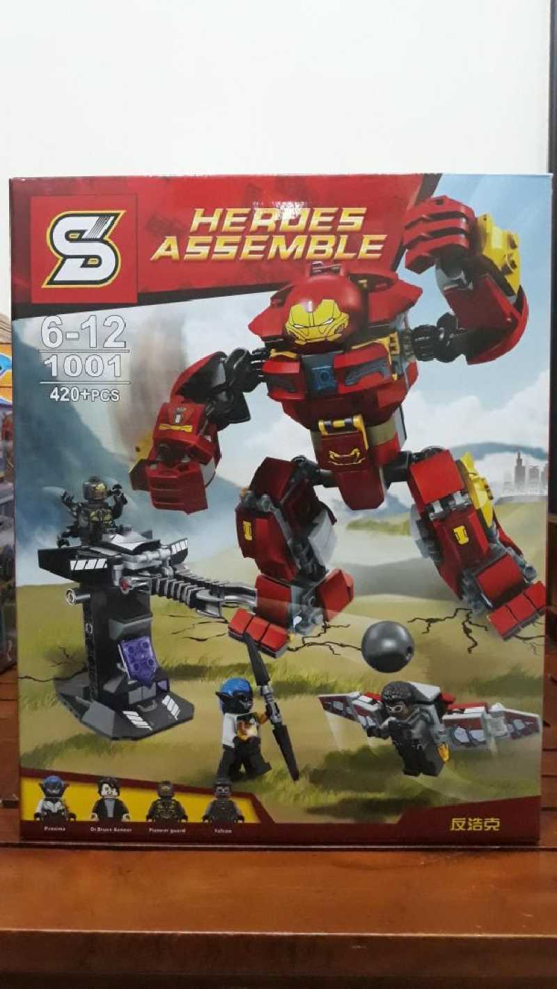 Jual Ironman Hulkbuster Blocks Avengers Infinity War Balok Lego Marvel ...