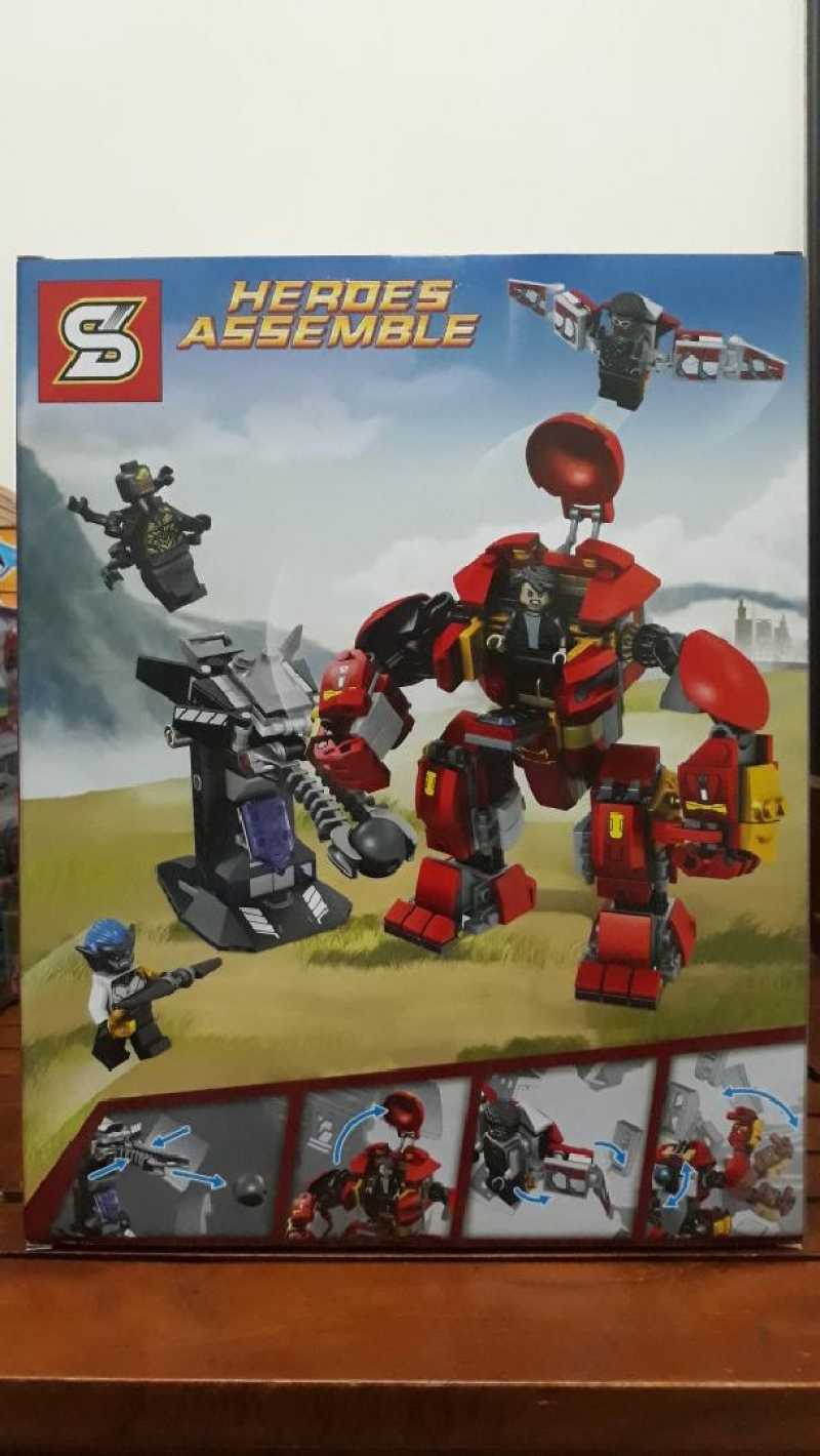Jual Ironman Hulkbuster Blocks Avengers Infinity War Balok Lego Marvel ...