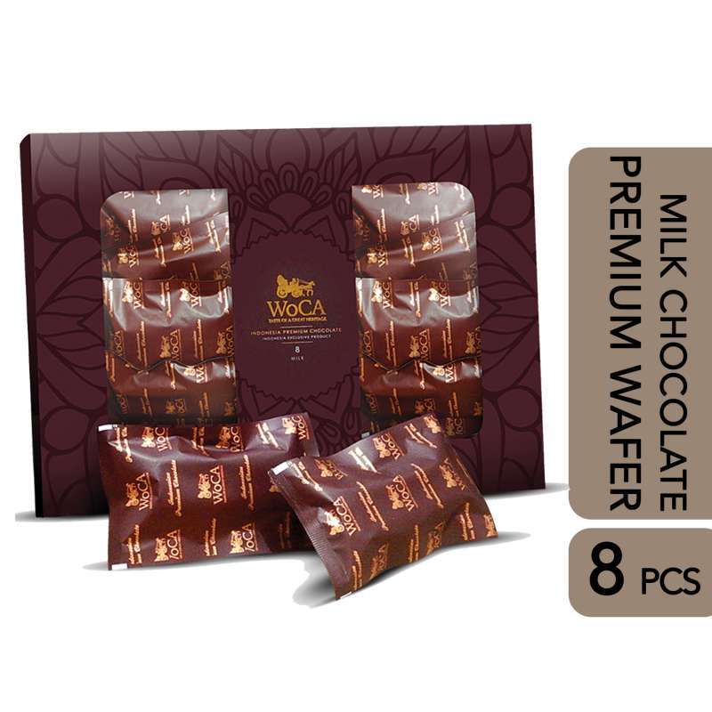 Promo WoCA Premium Milk Chocolate Wafer Diskon 25% di Seller Arutala ...