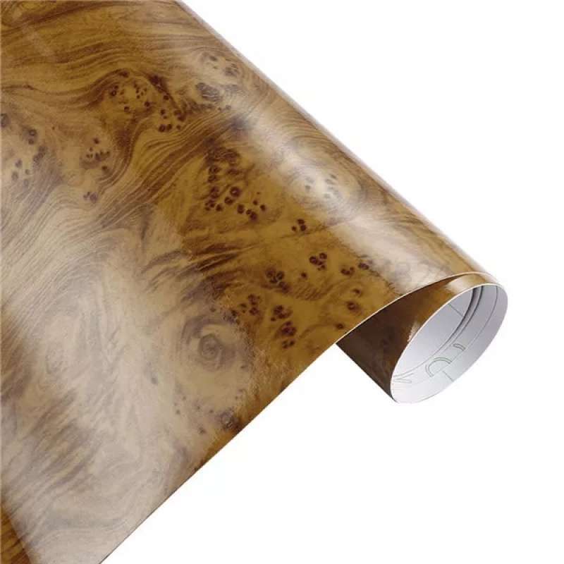 Promo Gentleman Car Sticker 3D Vinyl Wood Glossy Stiker Wrap Panel ...