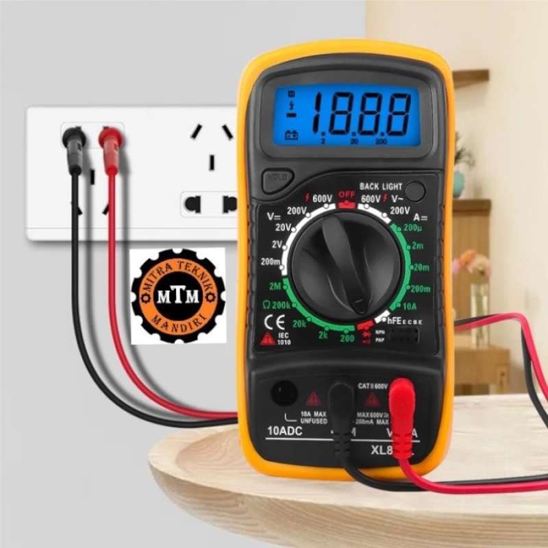 Promo Alat Ukur Digital Avometer Multimeter Voltage Tester Ac / Dc ...