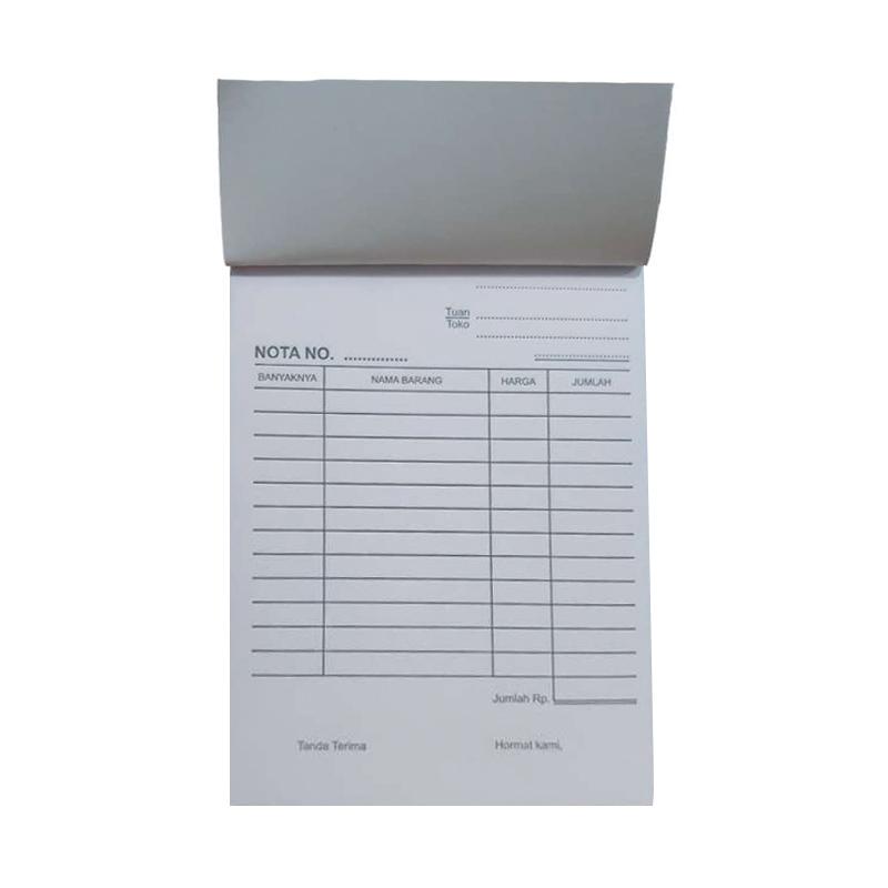 Nota Fotocopy / 50 Contoh Template Nota Excel Dan Word Langsung Pakai ...