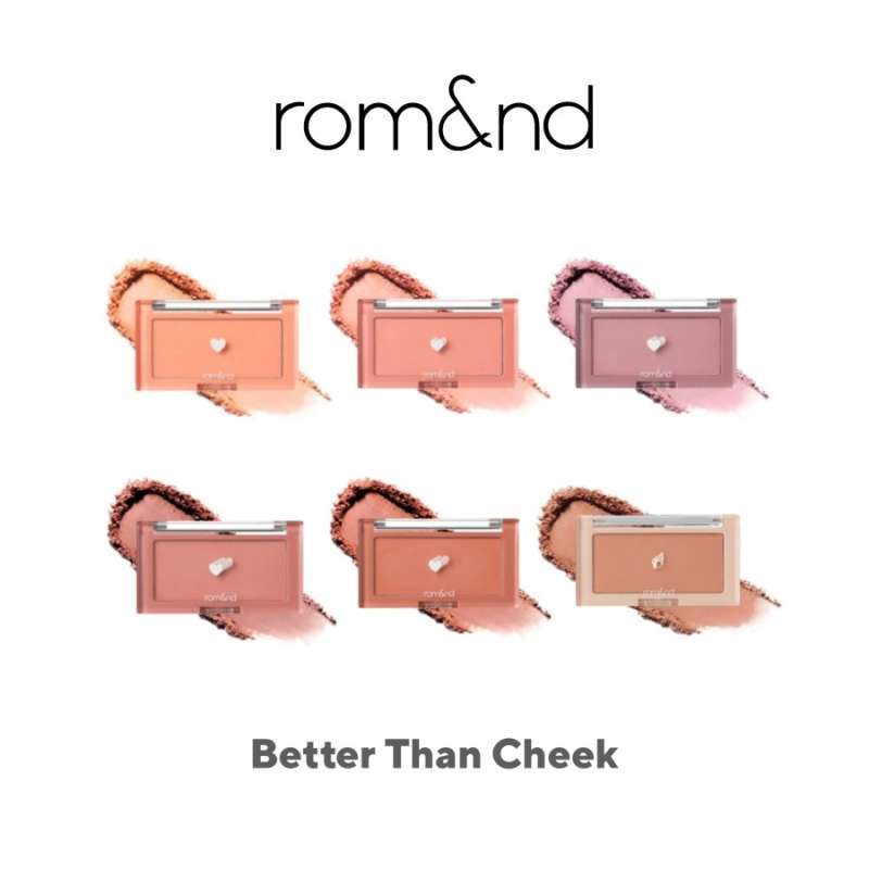 Jual ROMAND - Better Than Cheek (6 Colors) di Seller Romand Official ...