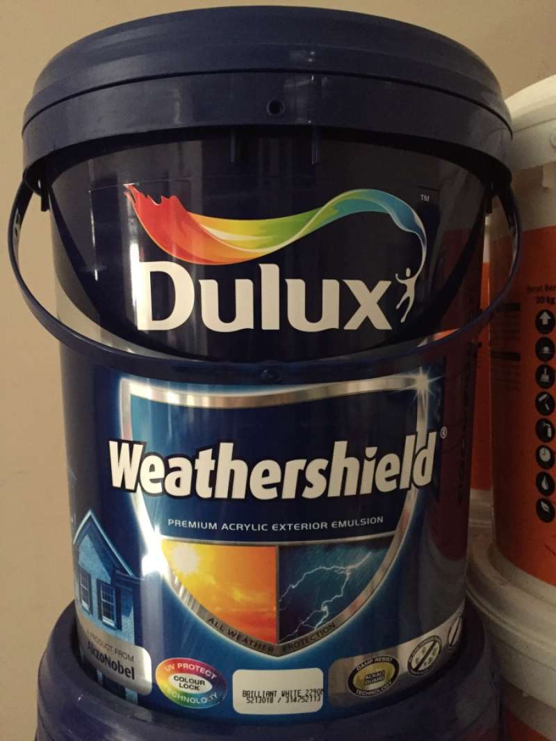 Promo CAT TEMBOK DULUX WEATHERSHIELD 20LT Diskon 33% di Seller Umar ...