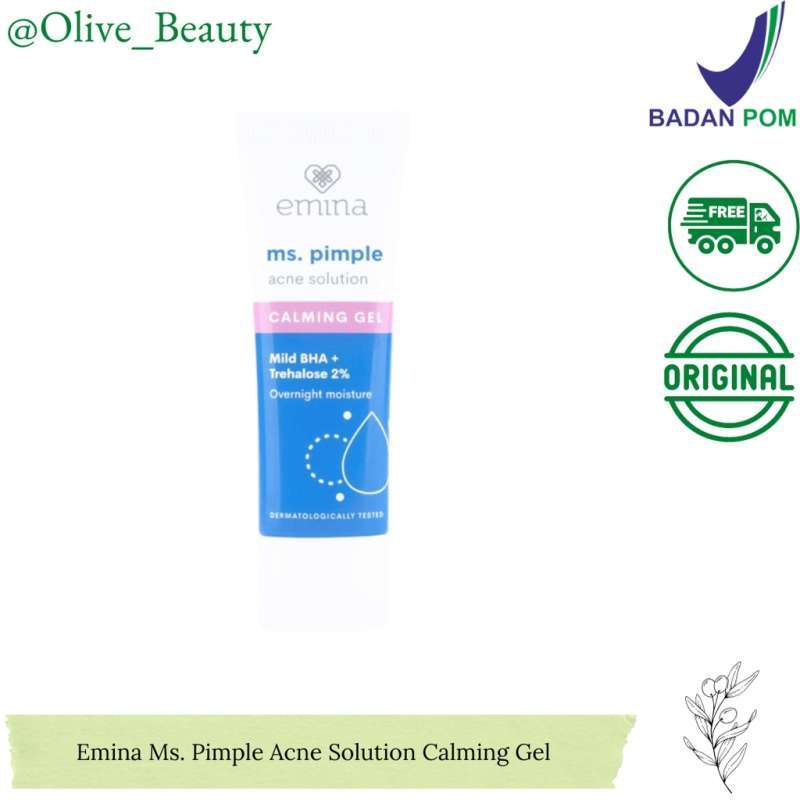 Jual Emina Ms Pimple Acne Solution Calming Gel 20ml Di Seller Olive ...