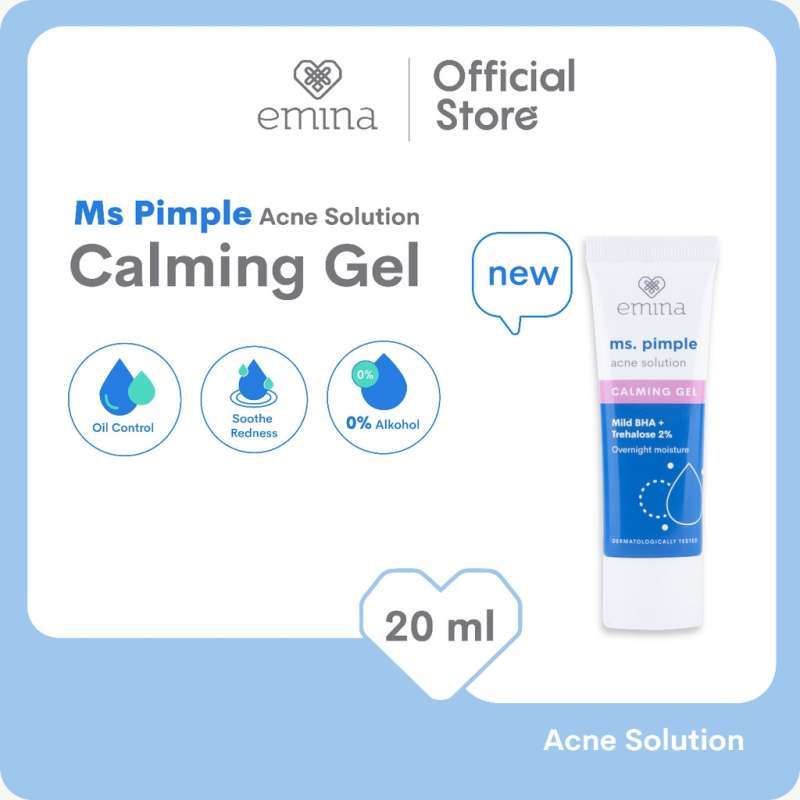 Jual Emina Ms Pimple Acne Solution Calming Gel 20ml Di Seller Olive ...
