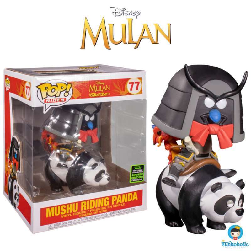 Jual Funko POP! Rides Disney Mulan - Mushu Riding Panda [ECCC Exclusive ...