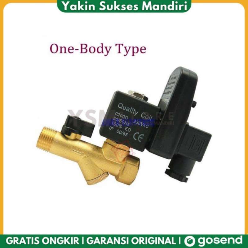 Jual Elektrik Electric Solenoid Timer Auto Water Valve 1/2Inch 16Bar ...