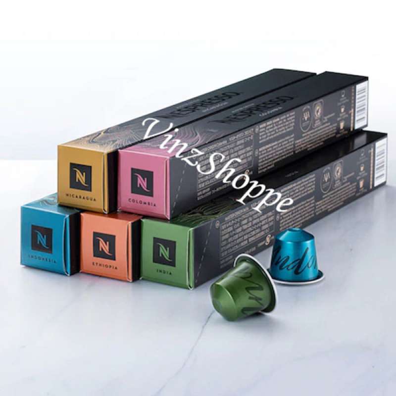 Promo Nespresso Capsules Master Origin Coffee Set [50 Kapsul] Diskon 7% ...
