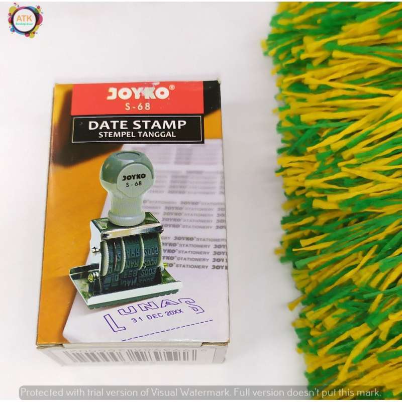 Jual Stample / Stempel Cap Lunas Joyko S68 Di Seller Atk Bandung Grosir ...