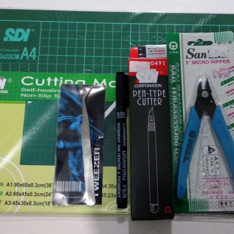 Promo Starter Pack Toolkit Toolset Gundam Pg Mg Rg Hg Sd Gunpla A4 Tamiya Diskon 33% di Seller ...