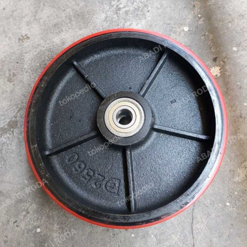 Promo Roda Pu Super Heavy Duty 10 Inch Wheel Only Diskon 1% di Seller ...