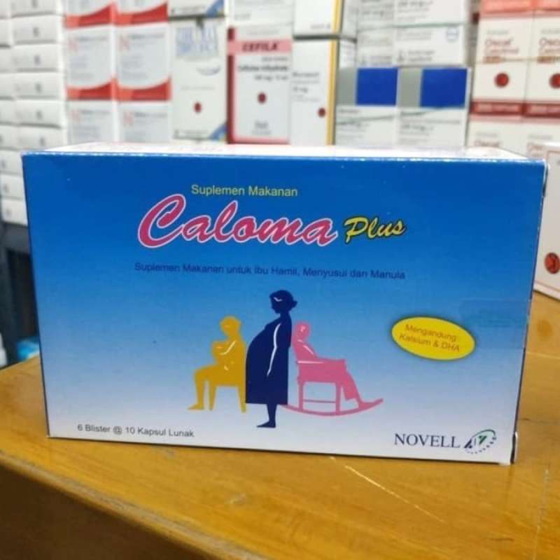 Jual CALOMA PLUS BOX 60 KAPSUL di Seller Raisha Farma - Kota Jakarta ...