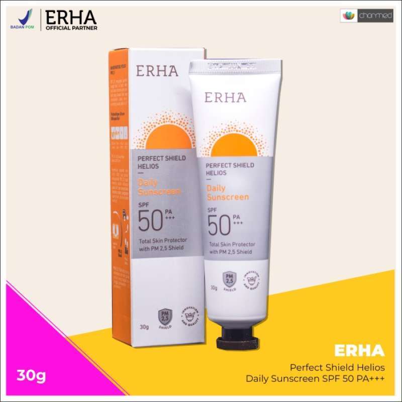 Jual Erha Perfect Shield Helios Daily Sunscreen Spf50/pa+++ 30g Di Seller Million Beauty Care ...