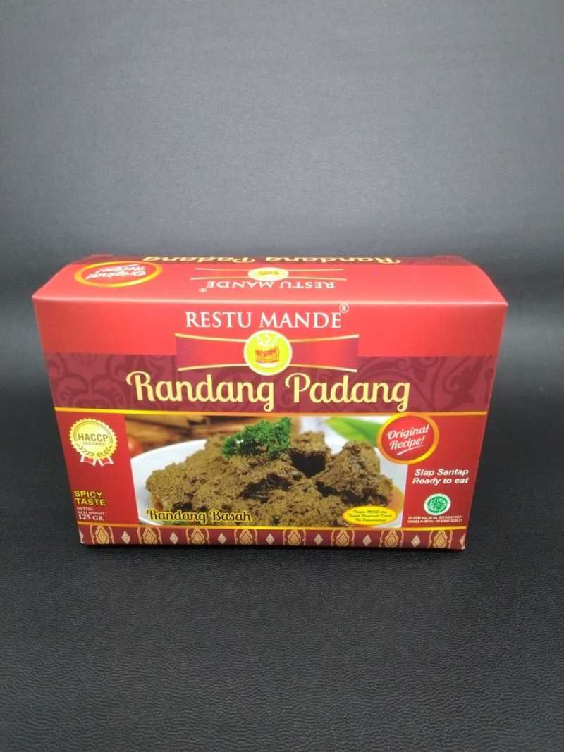 Jual Restu Mande Rendang Sapi Basah [Original Taste/ 125 g] di Seller ...