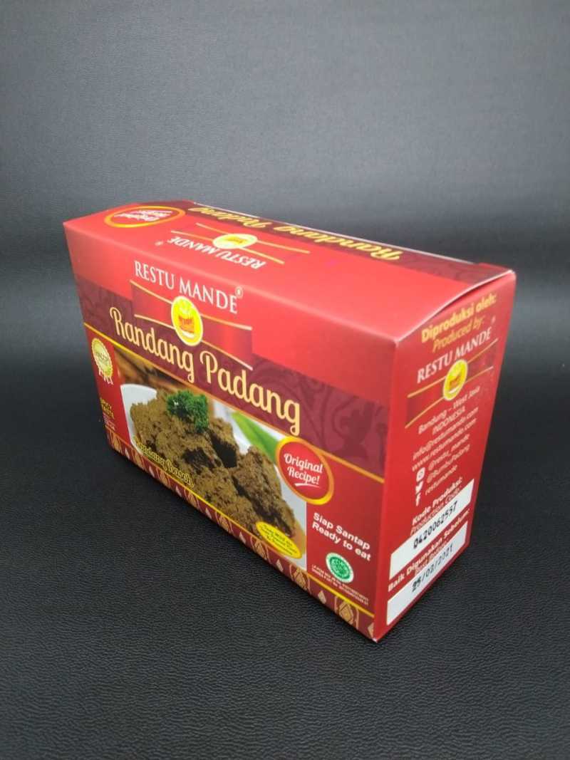 Jual Restu Mande Rendang Sapi Basah [Original Taste/ 125 g] di Seller ...