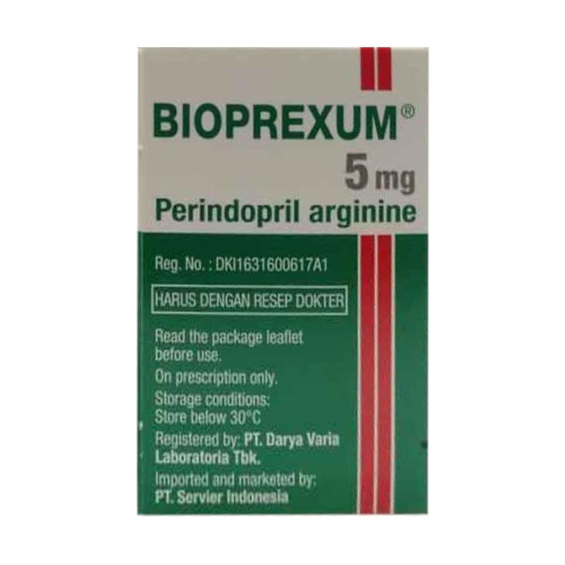 Jual Servore Bioprexum 5 mg Obat Resep Dokter [30 Tablet/ Kemasan Botol ...