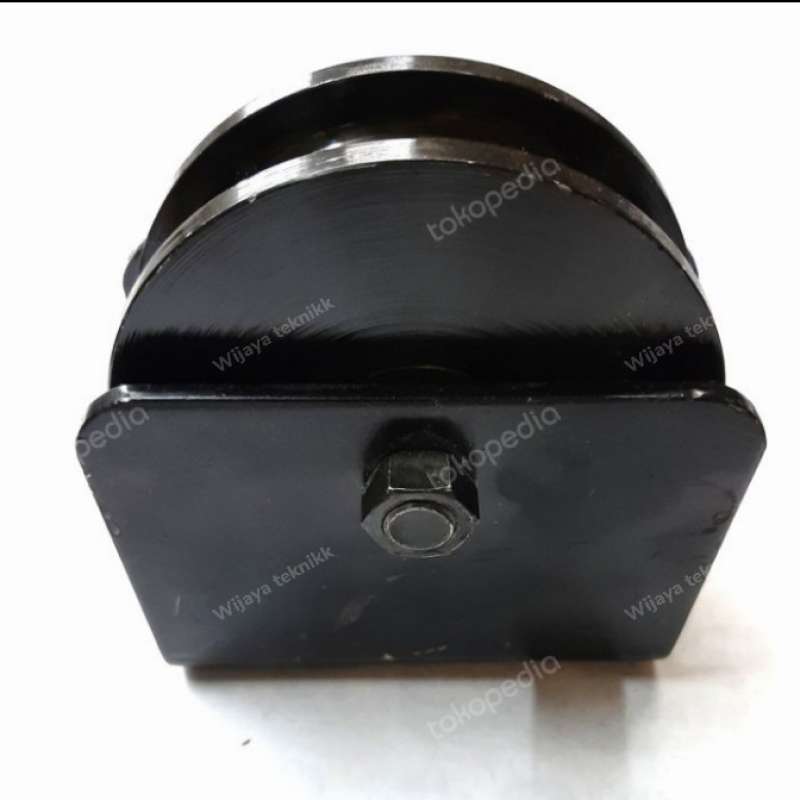 Promo Roda Pintu Gerbang Besi 4 Inch Diameter Roda Pintu Pagar 100Mm 4 ...