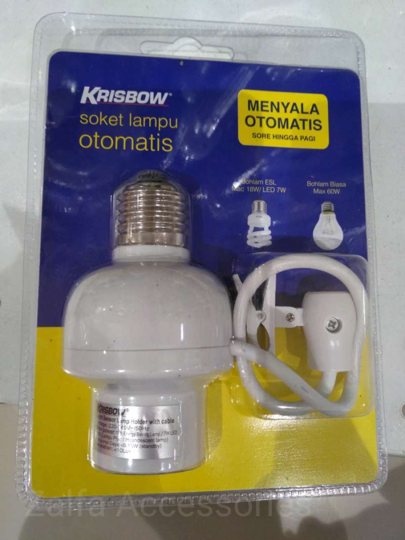 Jual Soket lampu menyala otomatis Krisbow di Seller Tune Up Pro ...