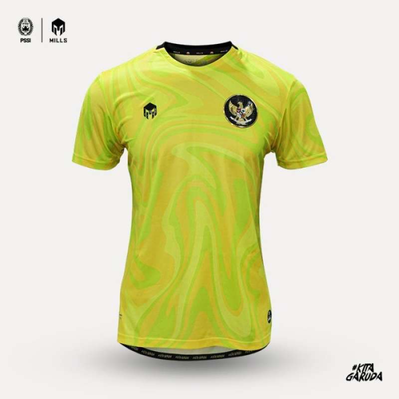 Jual Mills Timnas Indonesia Third Jersey Keeper Player Issue Code ...