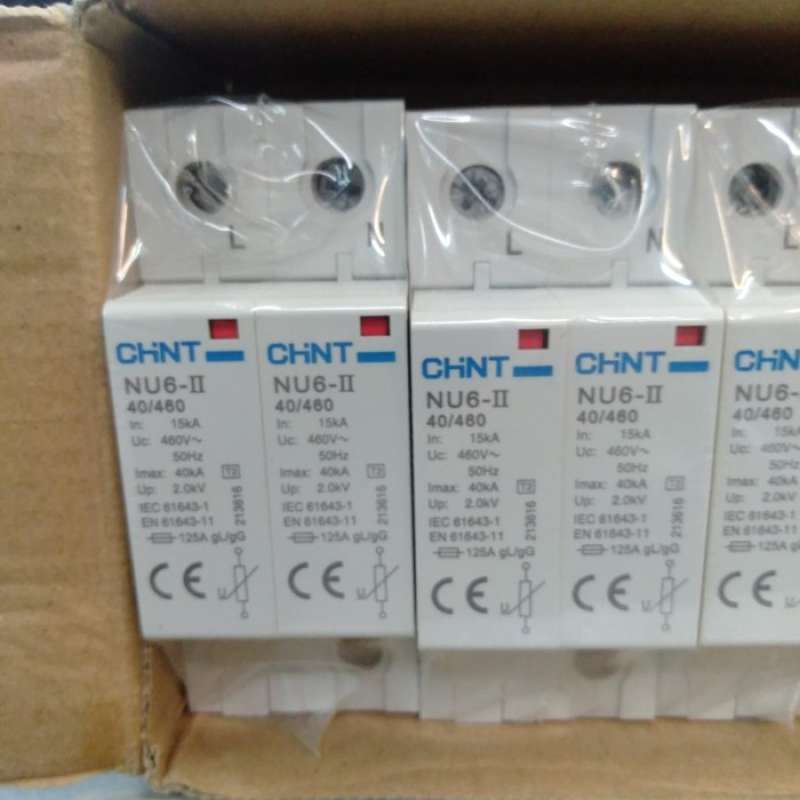 Jual Anti Petir Surge Arestor Nu6-Ii 40Ka Chint di Seller azzastore - Indonesia | Blibli