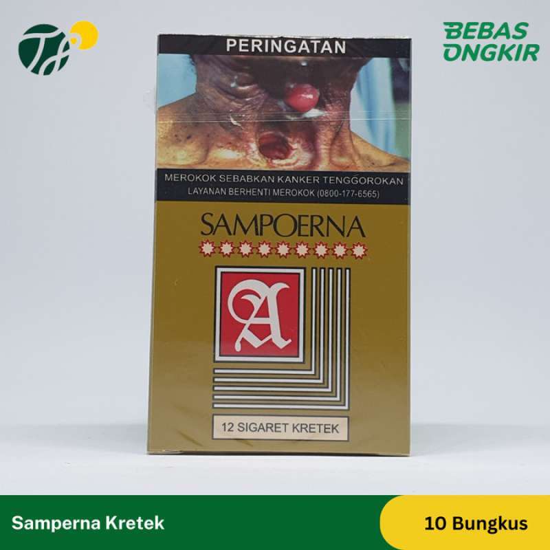 Jual Rokok Sampoerna A Kretek Hijau 12 (10 Bungkus/Slop) di Seller Anes ...