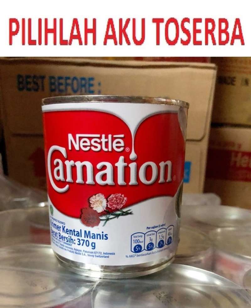 Jual Carnation Nestle Susu kental Manis [370 g] di Seller Pilihlah Aku ...