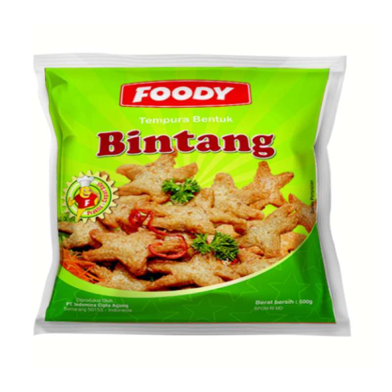 Jual Foody Tempura Bintang Olahan Ikan [500 gr] di Seller Trio Frozen ...