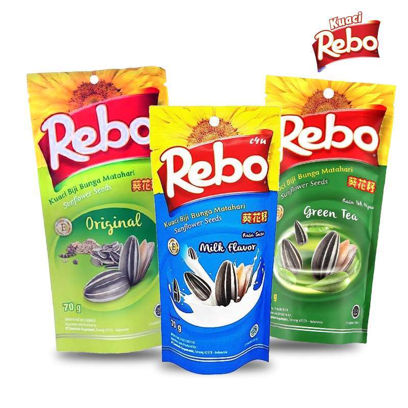 Jual Rebo All Varian Kuaci [set Bundling 70 G Milk Original Green