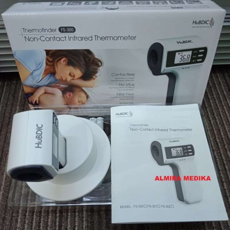 Jual Thermometer / Termometer Digital Infrared Non Contact Hubdic Fs ...