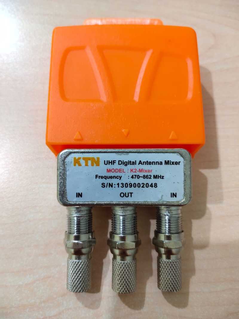 Jual Mixer Uhf Digital Antenna Mixer / Ktn K2 / Alat Penggabung 2 Antena Tv Di Seller Thaddeus ...