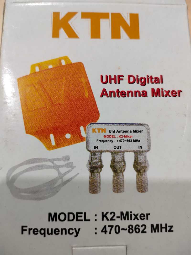 Jual Mixer Uhf Digital Antenna Mixer / Ktn K2 / Alat Penggabung 2 Antena Tv Di Seller Thaddeus ...