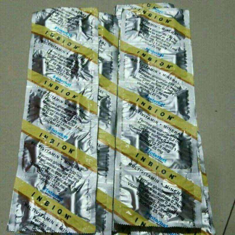 Promo Inbion/strip isi ( 10 kapsul)obat resep dokter Diskon 10% di ...