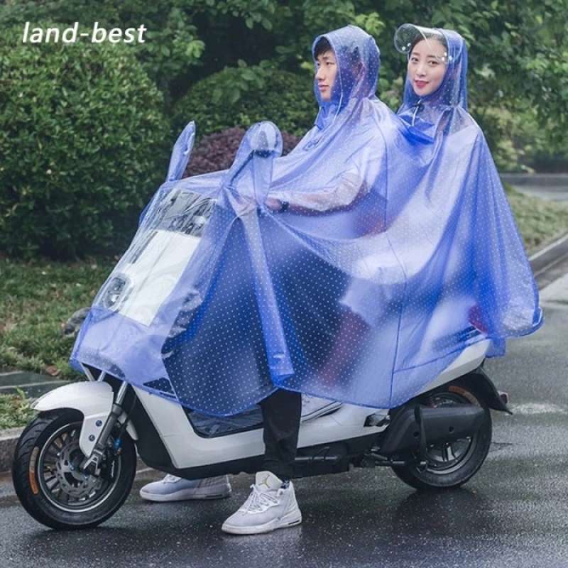 Promo Jas Hujan Ponco 2 Kepala Bonceng Full Body/Jas Hujan Motor Dewasa ...