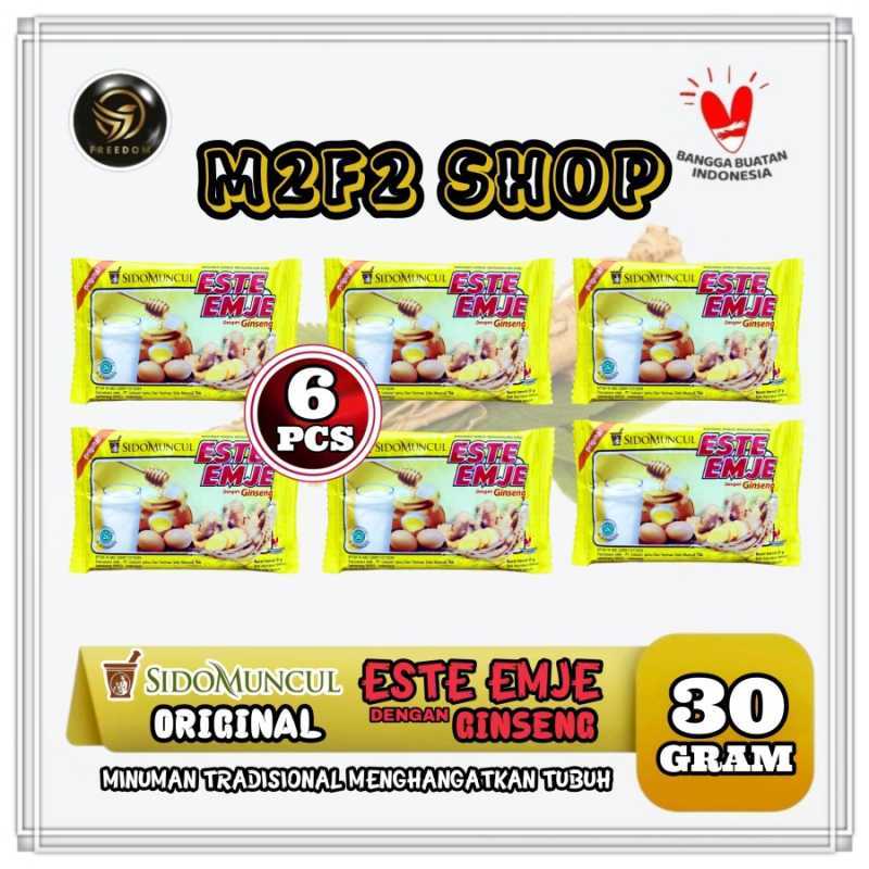 Promo Sido Muncul STMJ Este Emje Original Ginseng - 30 gr (Kemasan 6 ...