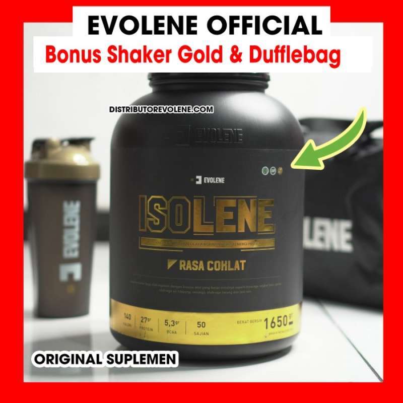 Jual Isolene 50Serving 50 Serving Whey Isolate Protein 50Serv di Seller ...