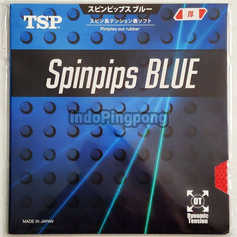 Jual TSP Spinpips Blue 1.9 - Short Pips Karet Bintik Serang Pendek di ...